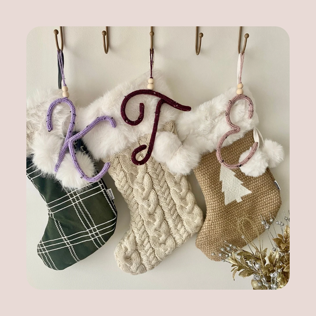 Knitted Letter's – Hillside Decor